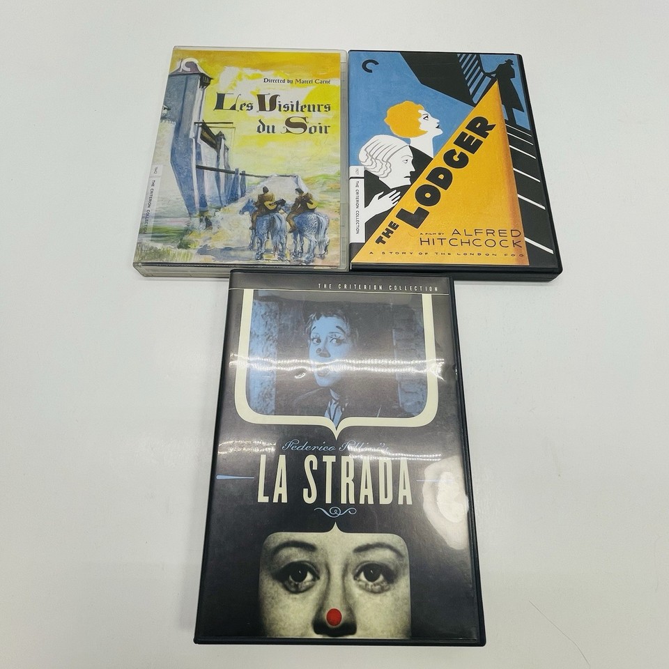 Lot Of 19x CRITERION COLLECTION DVD's Assorted Titles Filmmakers TESTED ...