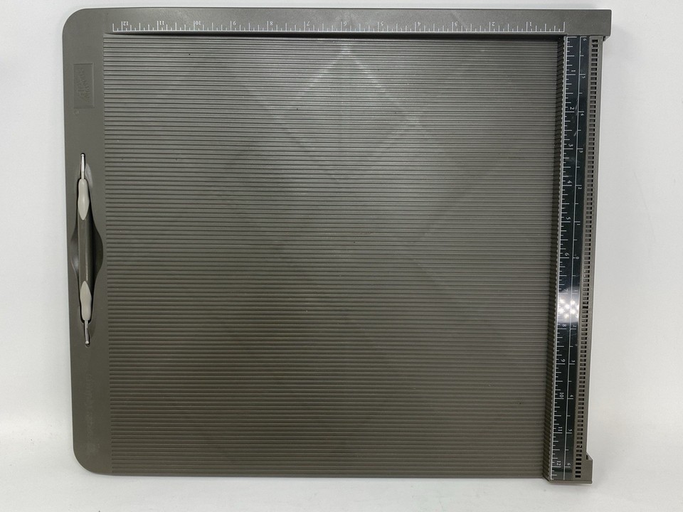 Stamping Up Simply Scored Scoring Tool Board Stylus + Borders Plate ...