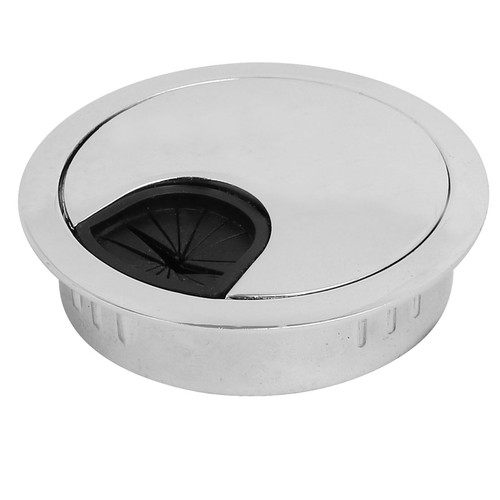 Stainless Steel Desktop Computer Table Grommet Cable Cord Hole Cover ...