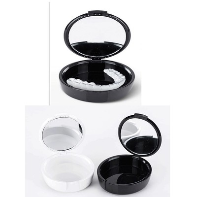Mouth Container Retainer Case Denture Storage Case Easy to Open and ...