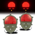 HECASA For Humvee M998 M35 LED Brake Lights Lamps Rear Stop Tail Lights ...