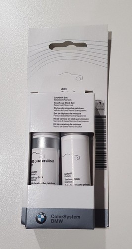 BMW TOUCH UP STICK GLACIER SILVER A83 51910429333 LLOYD CARLISLE | eBay