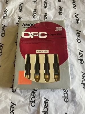 Amos High Grade Cable Audio Video OFC Copper Wire 2.0mm 2X Brand New ...