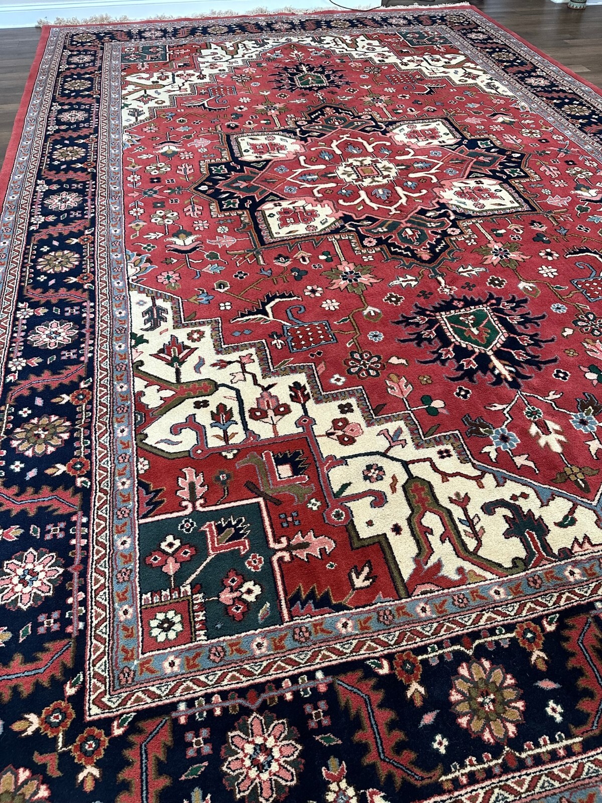 New Top Quality Pink Palace Size Rug Handmade in India, Geometric ...