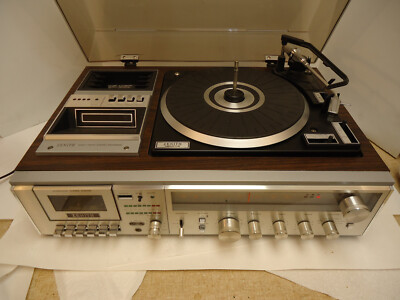 Vtg Zenith Allegro Sound System AM/FM, Turntable, Cassette, 8 Track ...