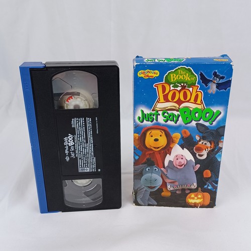 The Book of Pooh Just Say Boo! VHS Disney Playhouse Live-Action ...
