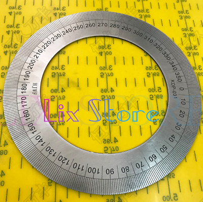 200#130#2 Graduated disc 360 degrees Angle disc mechanical measurement ...