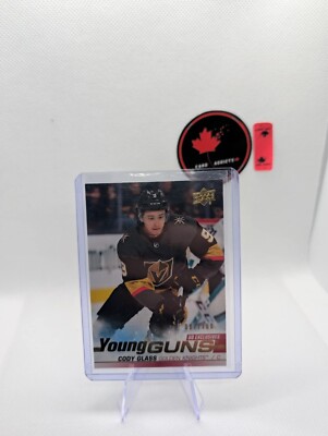 2019-20 Upper Deck Young Guns UD Exclusives /100 Cody Glass #237 Rookie ...