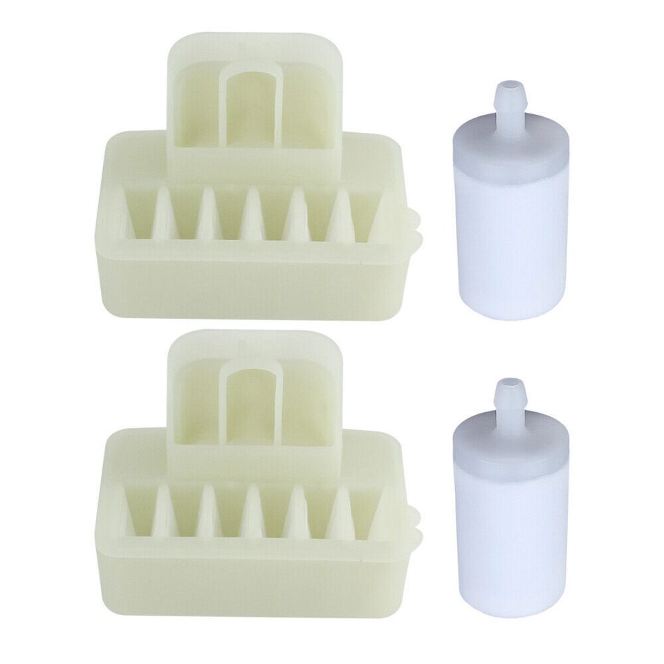 2 Pack Air Filter Fuel Filter For Husqvarna 435 440 Chainsaw Replaces ...