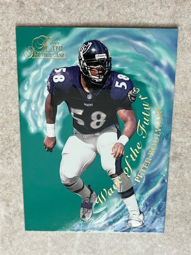 1997 Flair Showcase Wave of the Future #WF6 Peter Boulware NFL ...