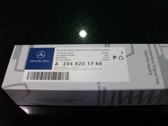 Mercedes-Benz C W204 Front Wiper Blade Set LHD A2048201745 OEM for sale ...