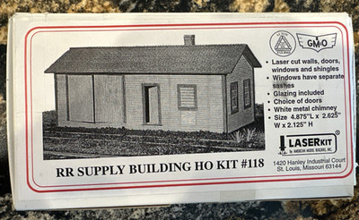 American Model Builders LaserKit HO Scale Kit #118 Railroad Supply ...