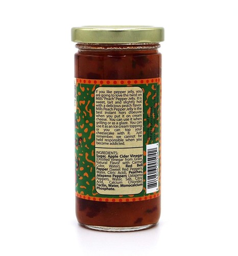 Mills Gourmet Peach Pepper Jelly - Bursting with Flavors of Mildly ...