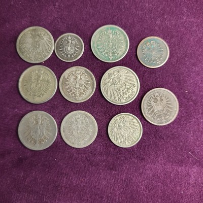 deutsches reich coins set of 11 | eBay