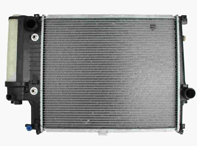 NISSENS Radiator With Reservoir Coolant Tank For BMW 1989-1992 525i ...