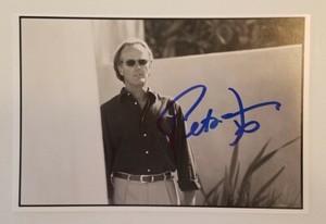 PETER FONDA ACTOR SIGNED AUTOGRAPHED 6.5" X 4.25" PHOTO | eBay