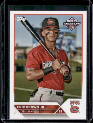 Eric Brown Jr. RC 2023 Topps Pro Debut #PD-36 Rookie MiLB MLB | eBay