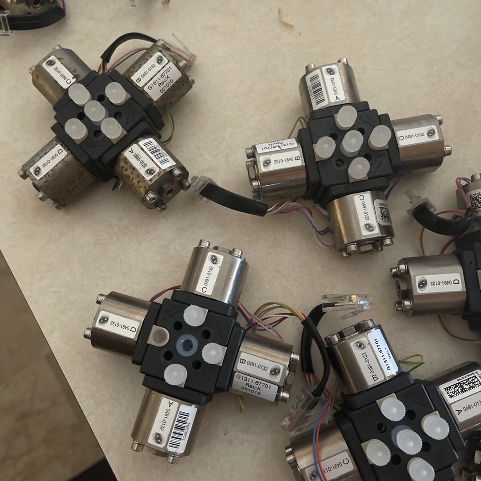 HP Agilent 1100/1200 G1311-67701 MCGV Multi Gradient Valve Assembly As ...