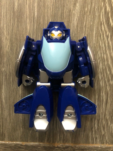 Transformers Rescue Bots Academy Whirl Jet Blue Plane Action Figure ...