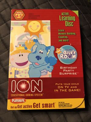 ION Educational Gaming System Learning Disc: Blue's Room Birthday Party ...