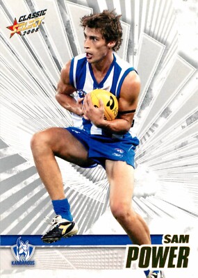 2008 NORTH MELBOURNE KANGAROOS AFL Card SAM POWER | eBay