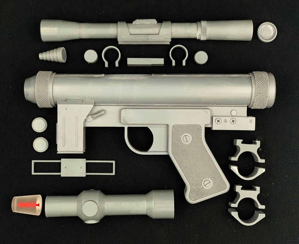 Alien Nostromo Light Sync Dial Gun resin cast Prop kit (NOT 3d printed ...