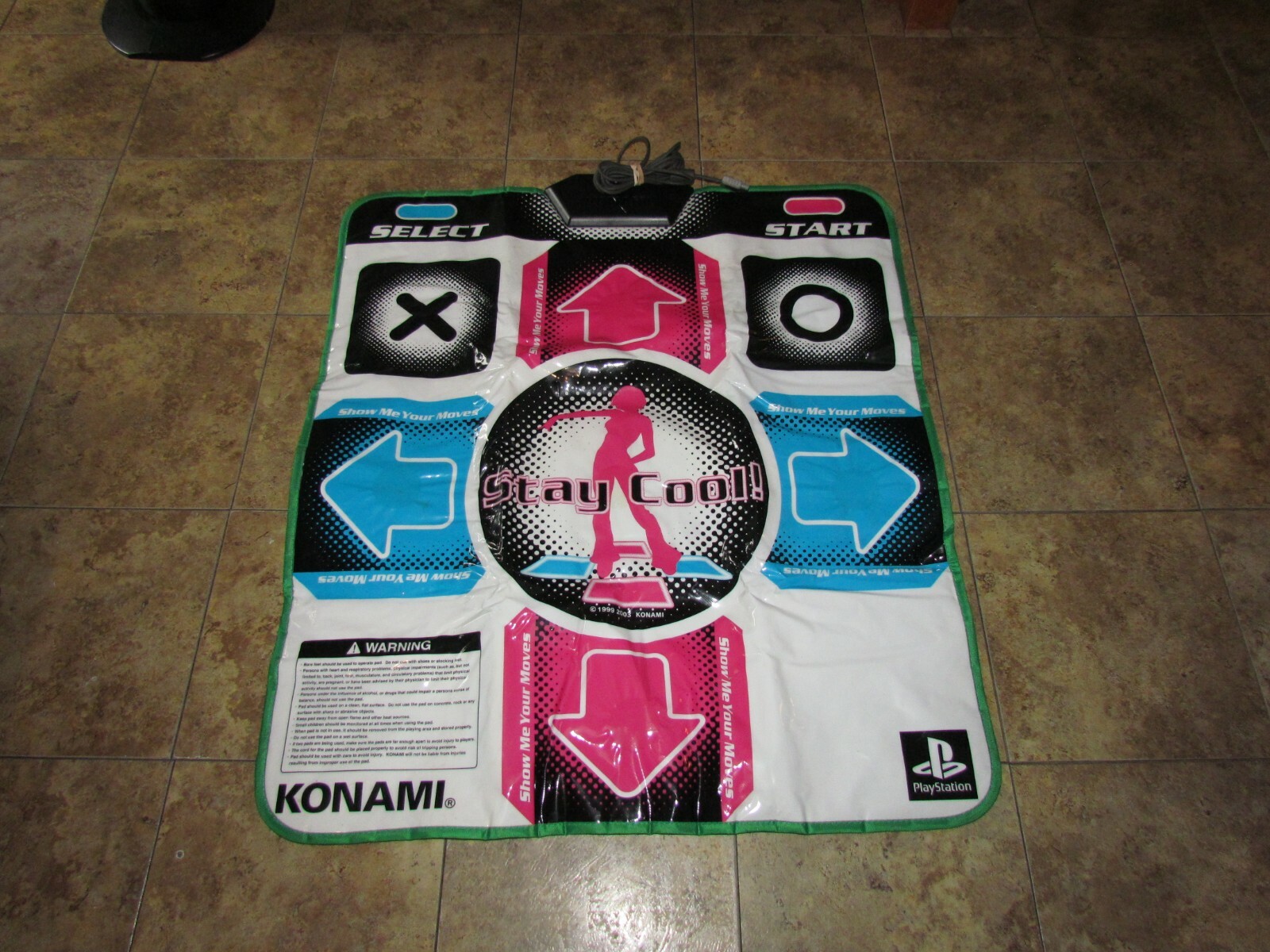 PLAYSTATION 2 LOT 2 MAD CATZ WIRED DANCE MATS PADS DDR KONAMI RARE 3 ...