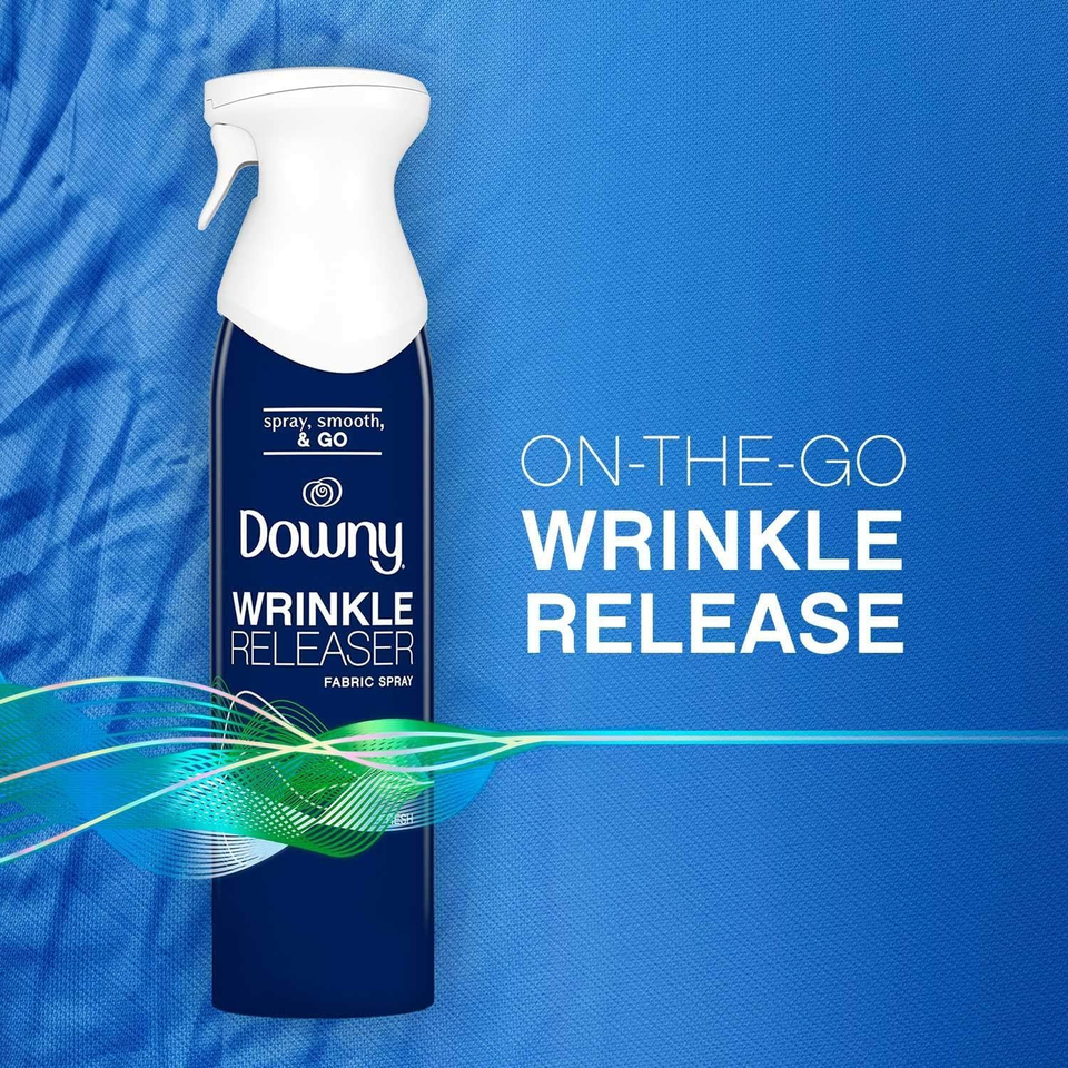Downy Wrinkle Releaser Spray, All in One Formula, Removes Wrinkles ...