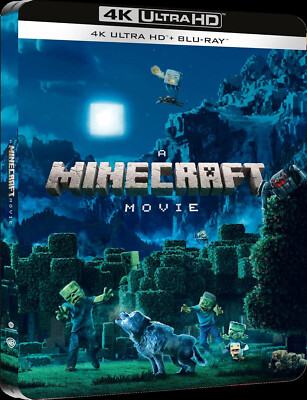 Ein Minecraft Film (4K UHD + Blu-ray Steelbook) COVER C - NEU & OVP | eBay