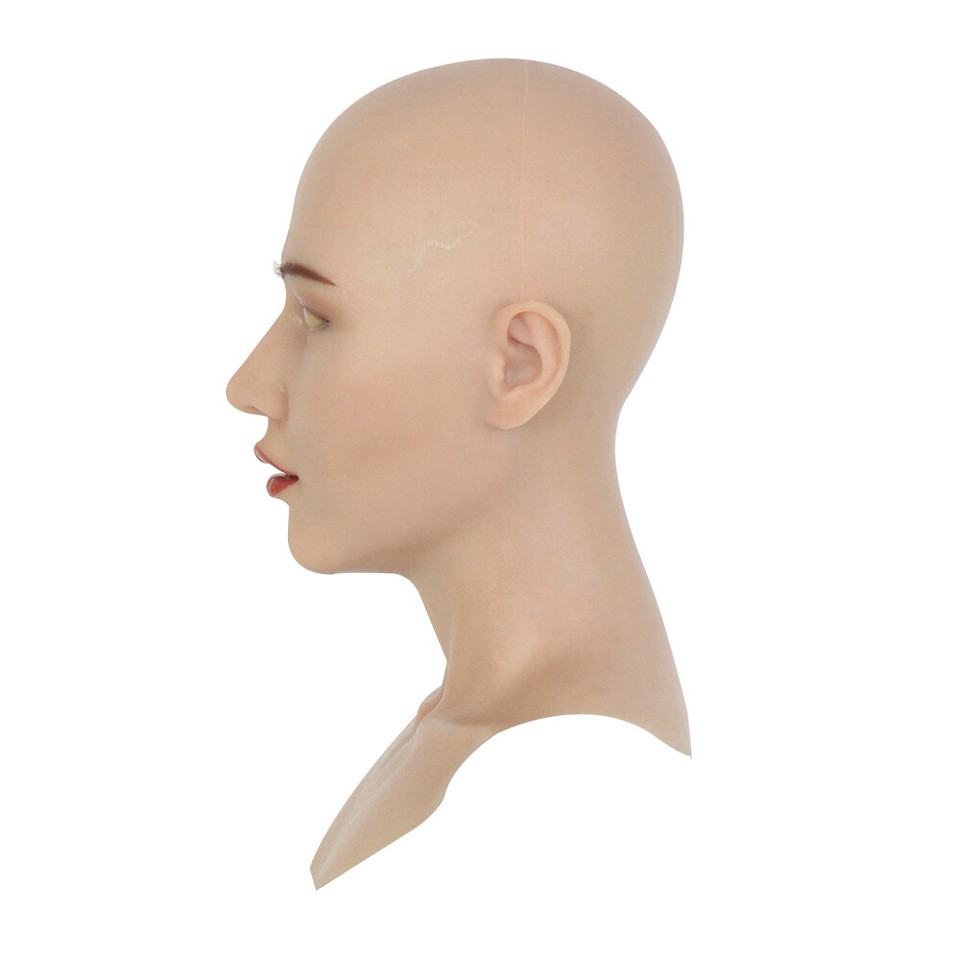 KnowU Cosplay Silicone Headgear Female Permanent Make Up Transgender | eBay