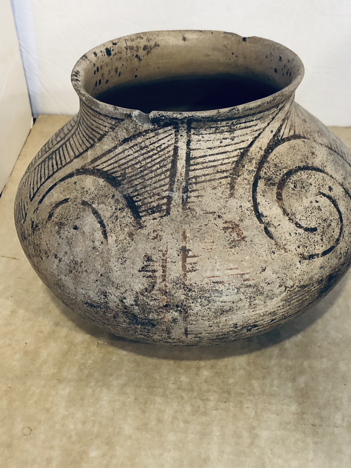Native American Indian Pre-historic Pottery Olla 9”x10” Anasazi | eBay