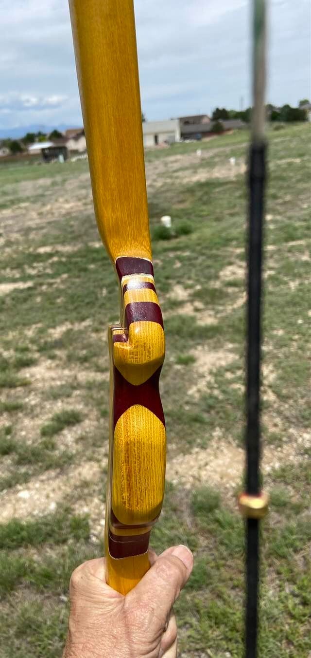 41 lbs 28" Draw Reflex/Deflex Character NEW Osage Orange Long Bow ...