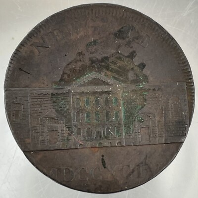 Great Britain Halfpenny Token 1794 Newgate King And Constitution | eBay