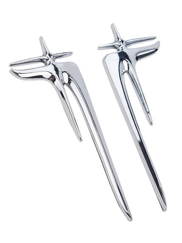 Pair Chrome Metal??L?? Extended Edition Car Side Emblem Badge Decal ...