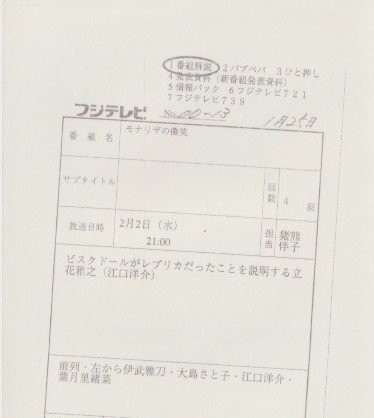 Still Photo 197 Mona Lisa'S Smile Riona Hazuki Junichi Okada Yosuke ...