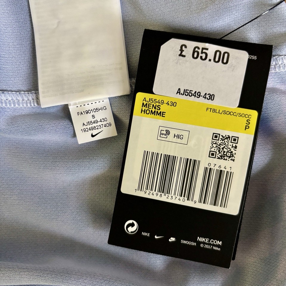 BNWT Tottenham Hotspur Football Shirt Jersey 2019/20 Away (S) | eBay UK