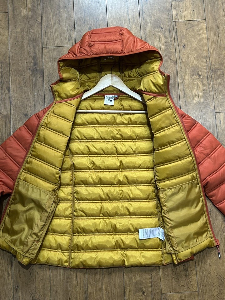 Weird Fish Eshka Lightweight padded Jacket Womens Size 12 Full Zip ...