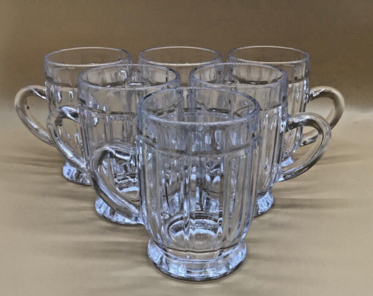 ROSEMARY CRYSTAL - SET OF 6 -TASTING MUGS OR EXPRESSO CUPS - MADE IN ...
