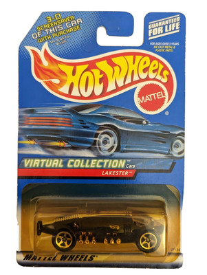 Hot Wheels Lakester Die Cast 1999 #168 Virtual Collection NEW n Card ...