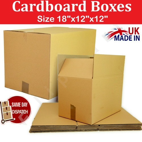Double Wall Cardboard Boxes Large Parcel Packing Postal House Moving 18 ...
