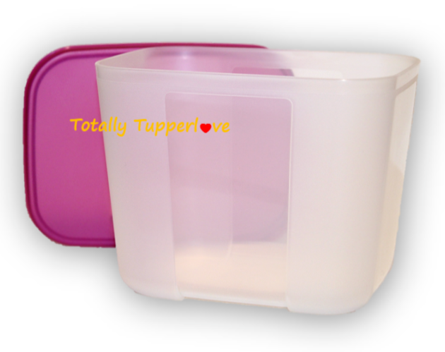 Tupperware Freezer Mates Container Deep Rectangle 4.5 Cups Purple NEW ...