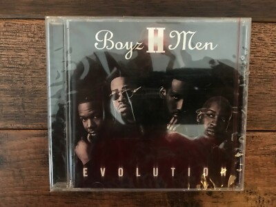 1997 (Motown) "EVOLUTION" (BOYZ II MEN) R&B Music CD, NEW! SEALED! RARE ...