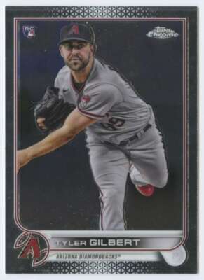 2022 Topps Chrome #65 Tyler Gilbert RC Rookie Arizona Diamondbacks ...
