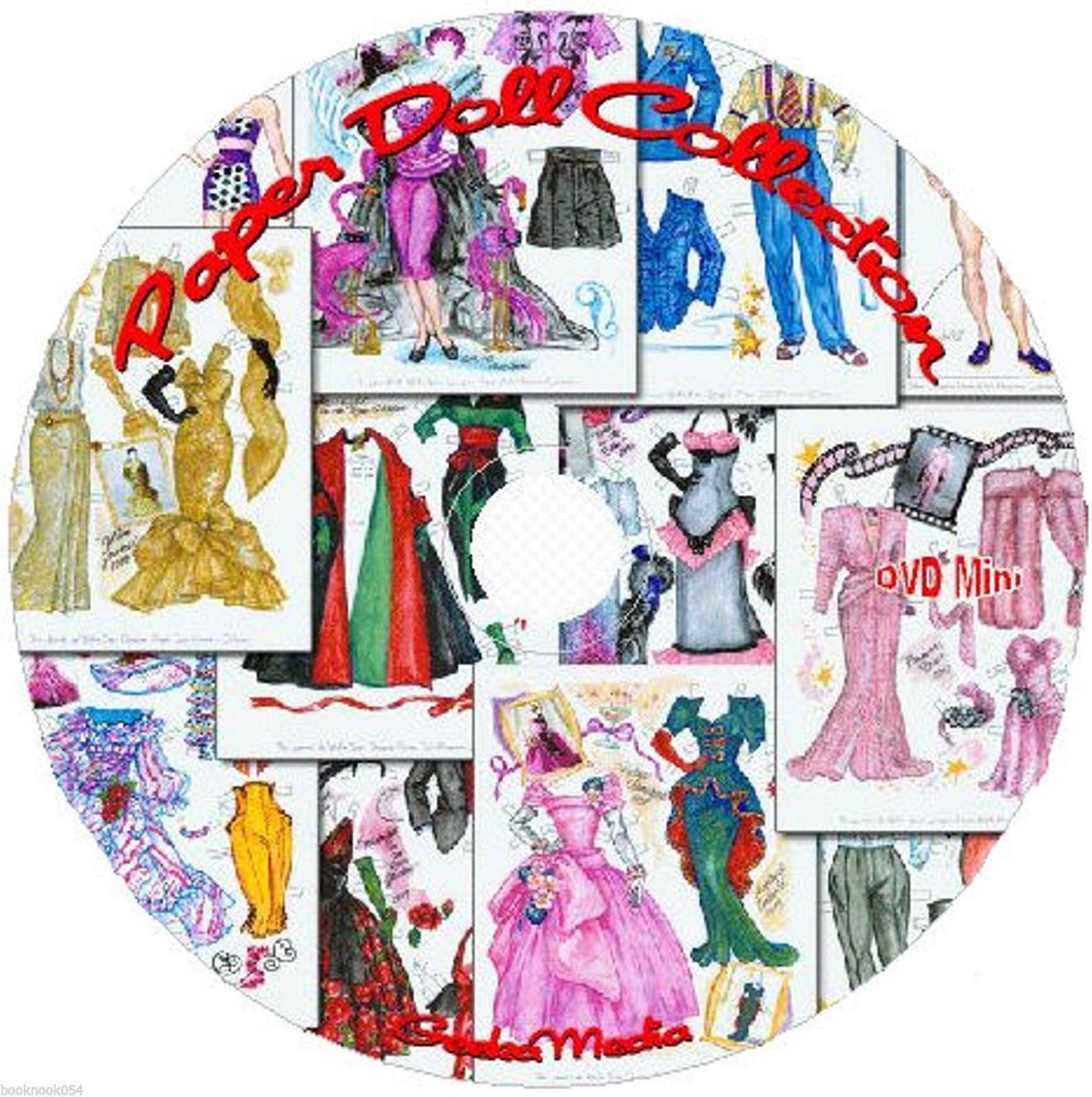 Paper Doll Collection CD 1000's of Pages Including 39 Years McCall ...