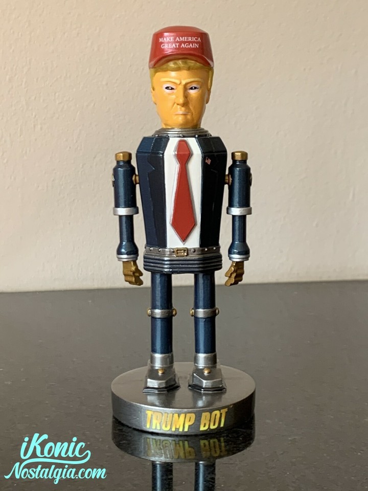 DONALD TRUMP STATUE FIGURINE: "TRUMP BOT" ROBOT FIGURINE COLLECTIBLE ...