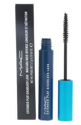 MAC Extended Play Gigablack Lash Mascara, 0.20 oz 3 Pack | eBay