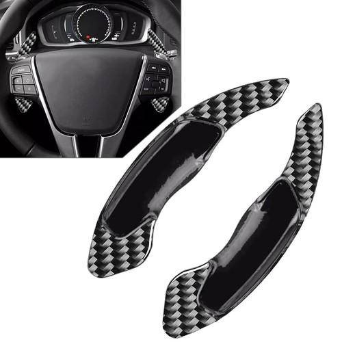 Steering Wheel Shift Paddle Carbon Look For Volvo V40 V60 S60 S80 XC60 ...