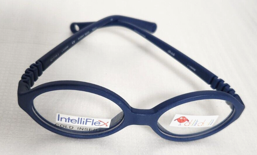 Dilli Dalli Kids Eyeglasses L125mm 42[]15-125 Gummy Bear Navy Oval ...
