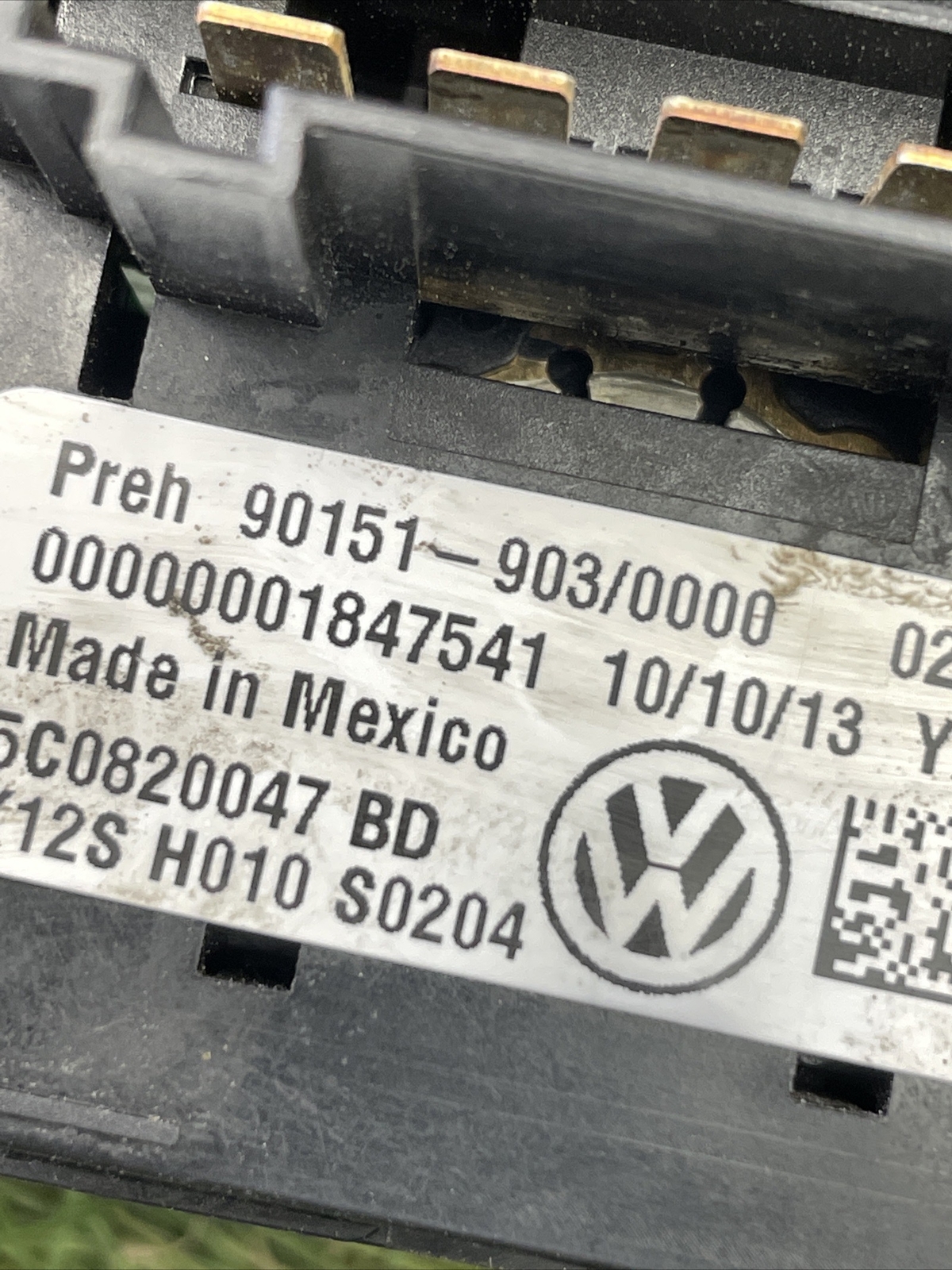 2014 VOLKSWAGEN JETTA HEATER AC Climate Control Module 5C0 820 047 BD ...