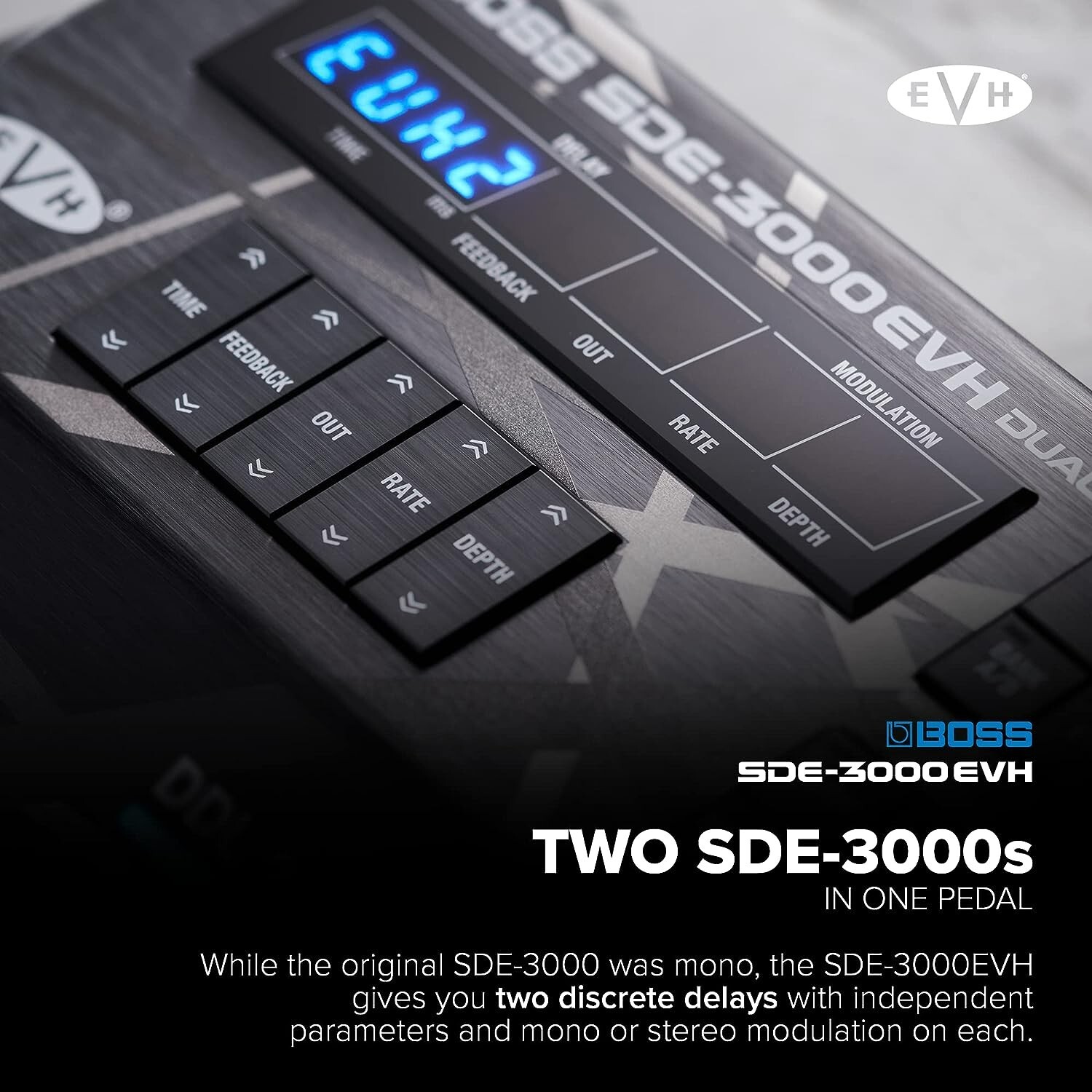 Boss SDE-3000EVH Dual Digital Delay for sale online | eBay